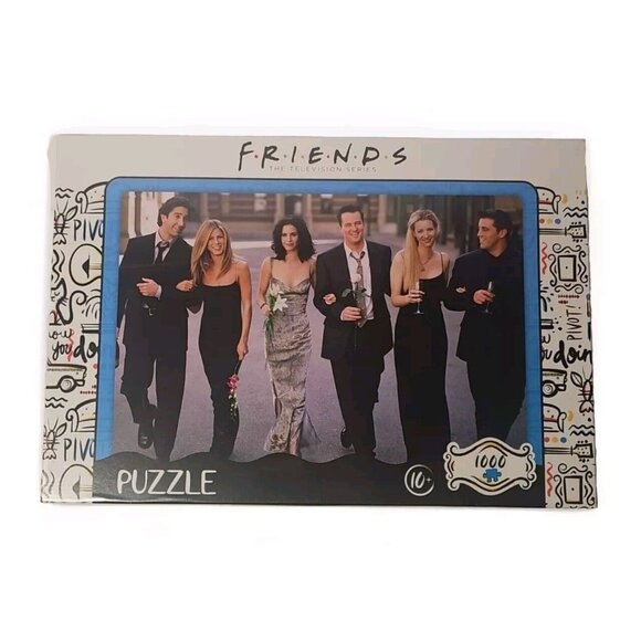 FRIENDS | Toys | New Friends 9s Tv Series Puzzle 000 Pc Ross Rachel ...